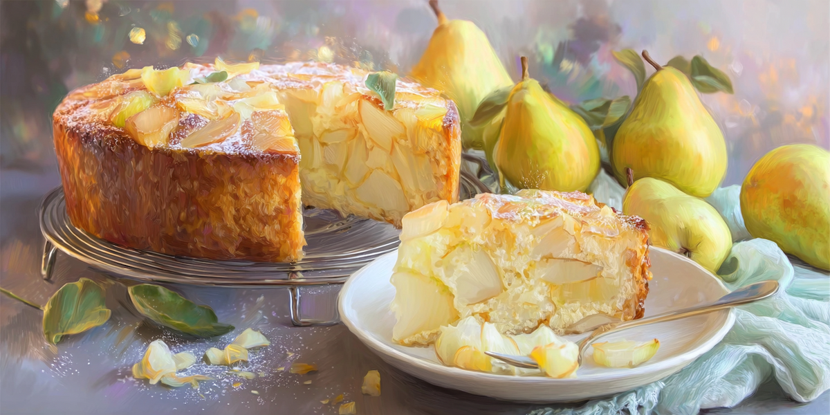 French Pear Cake for the Holiday Table – Vinodivino