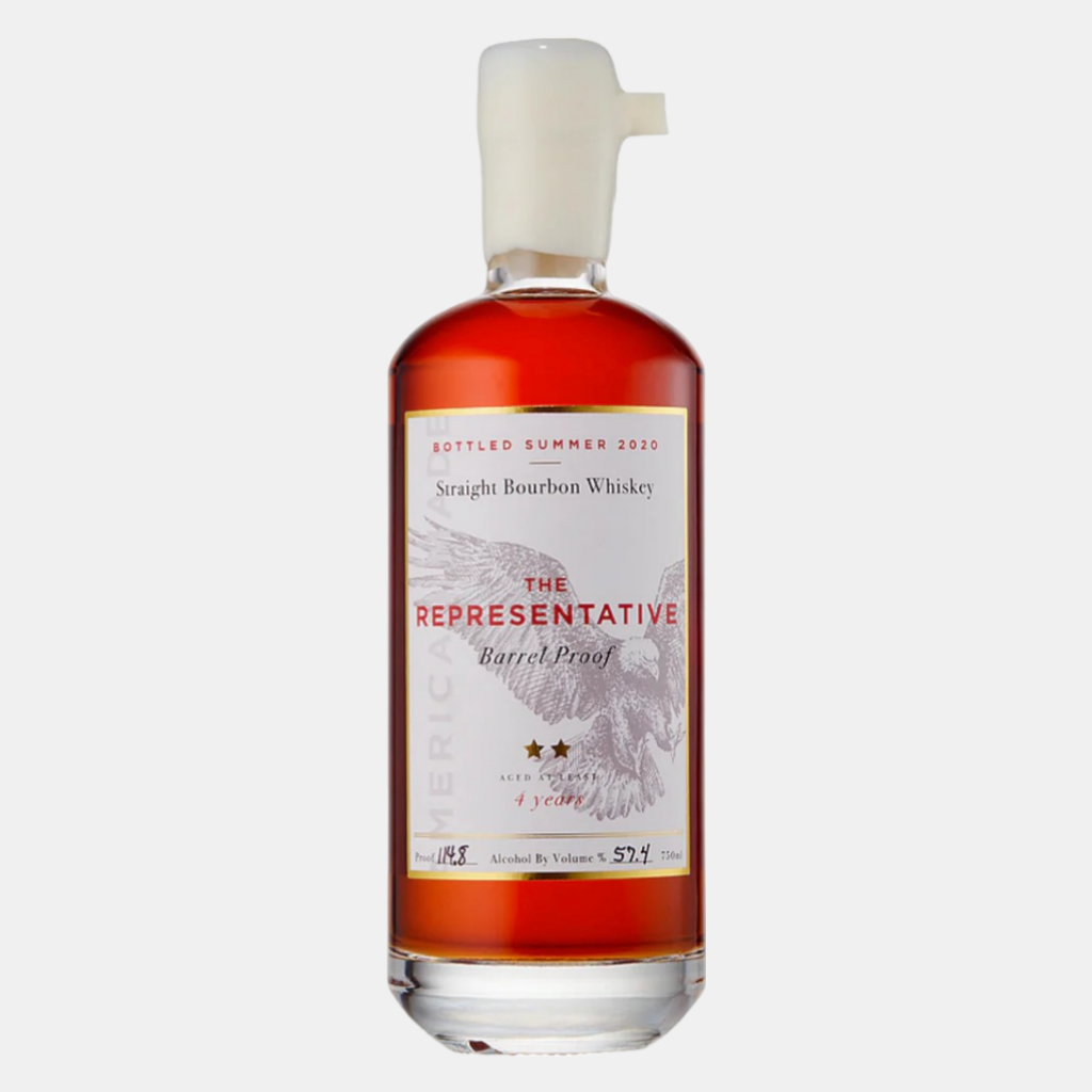 The Representative 4 Year Old Barrel Proof Straight Bourbon Whiskey ...